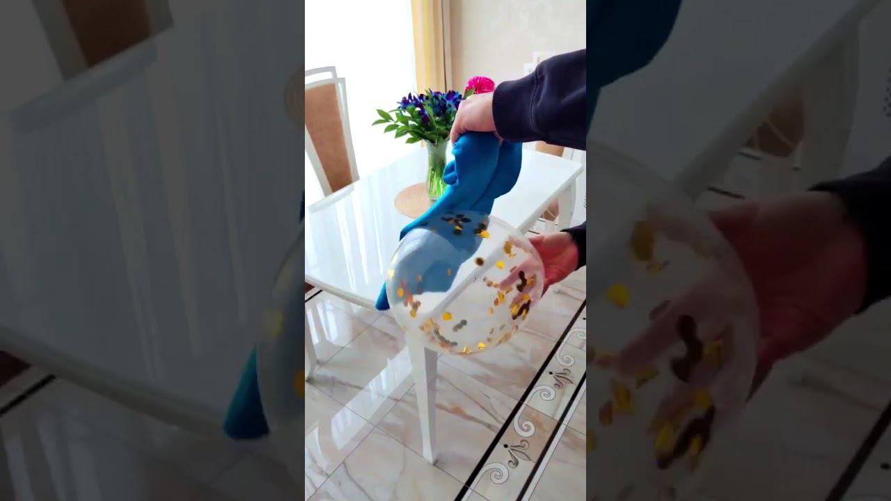 Шарики с конфетти