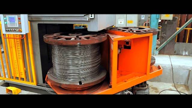 Линия холодного деформирования арматурной стали TJK MACHINERY модель LZ-GZBL-12