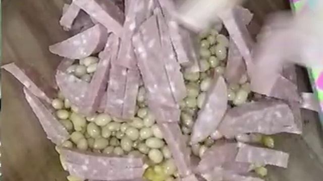 Салат на скорую руку.