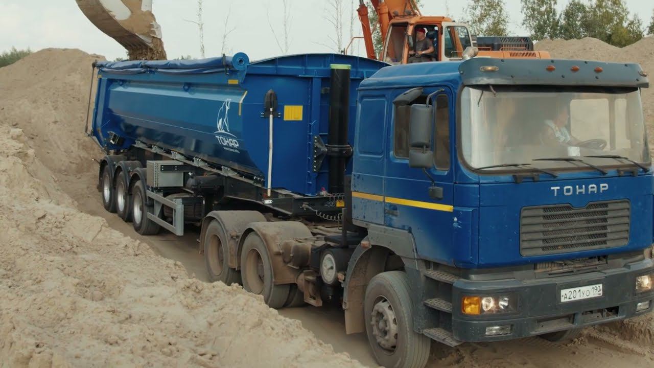 Обзорно-презентационный ролик: самосвал ТОНАР