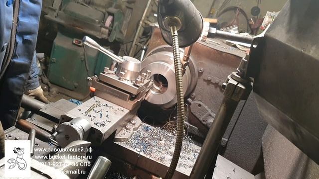 Токарные работы. Изготовление шайбы. ЗАВОД КОВШЕЙ