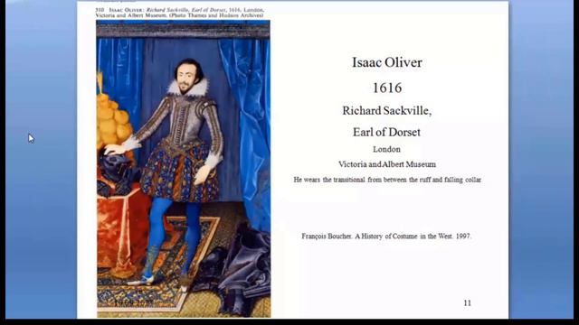АК ЕВРОПЕЙСКИЙ МУЖСКОЙ КОСТЮМ 1600-1610-х гг.