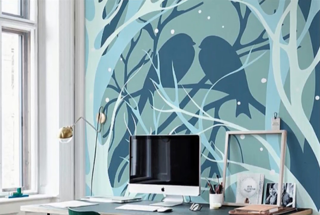 Зимние узоры в интерьере