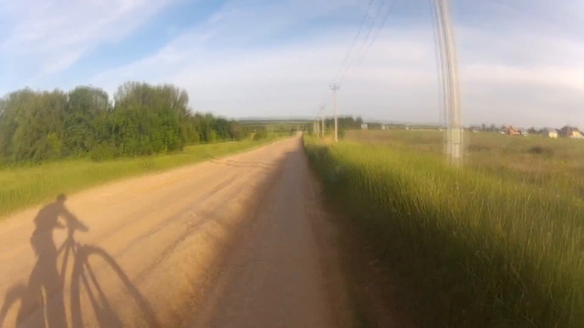 На дачу на велосипеде. Юдино - М-7