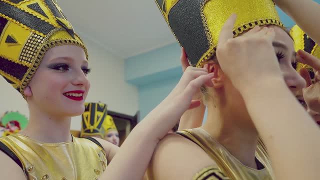 Репортаж для танцевального ансамбля "Феникс"