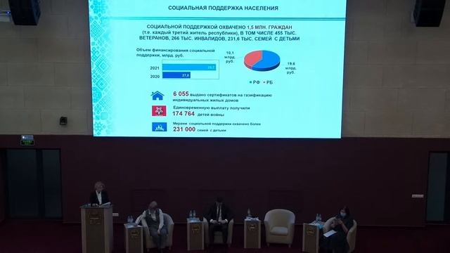 Расширенное заседание коллегии Министерства семьи и труда РБ