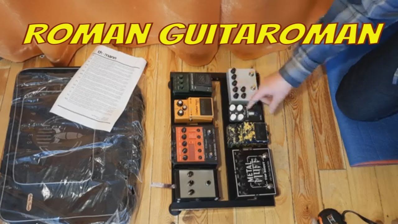 Pedalboard Harley Benton SpaceShip 40 Обзор