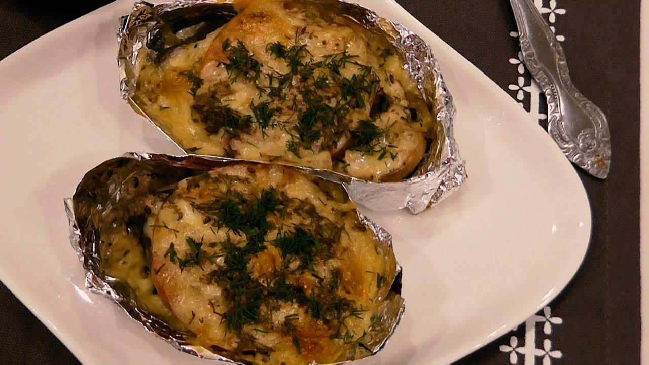 Сочная горбуша в "Лодочках"