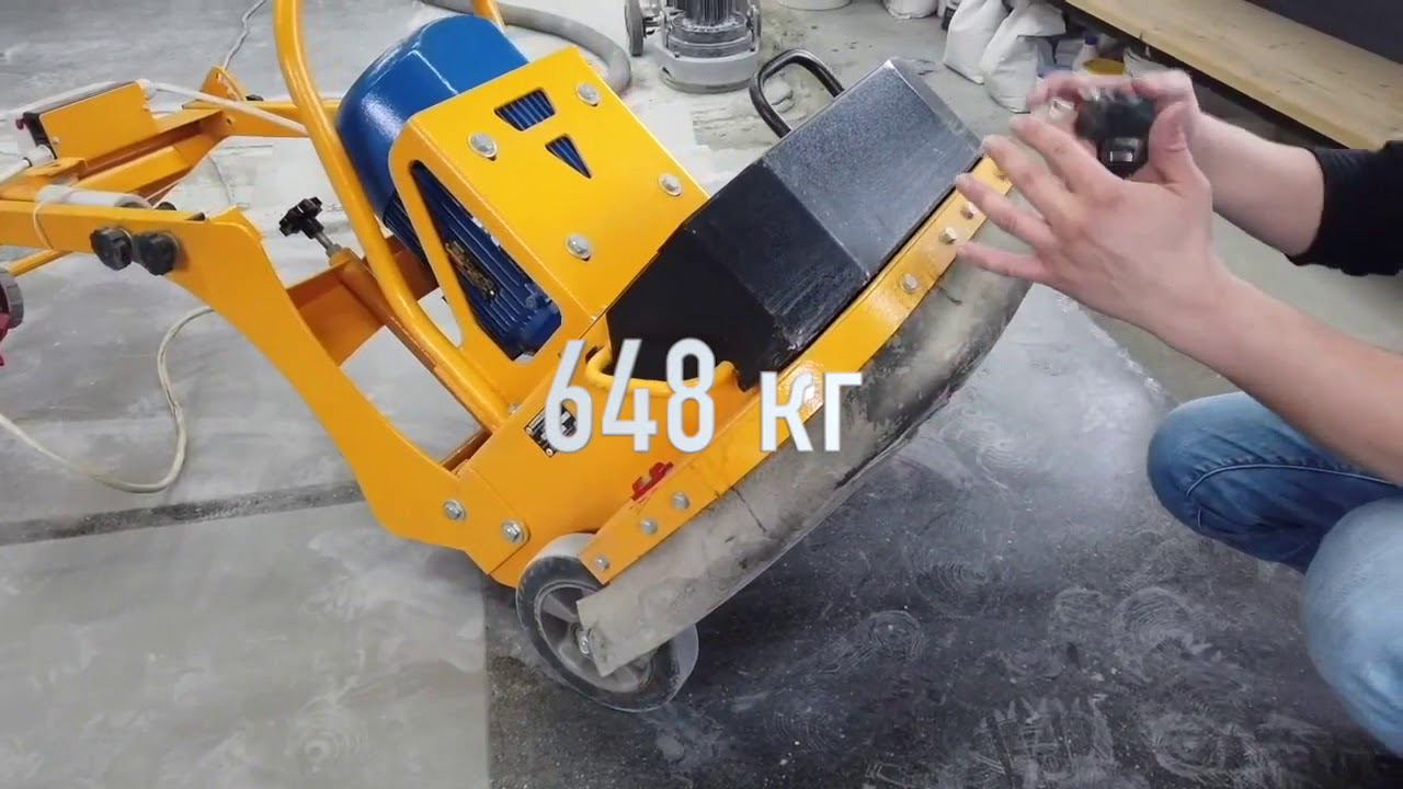 Обзор мозаично-шлифовальной машины  (часть 2)