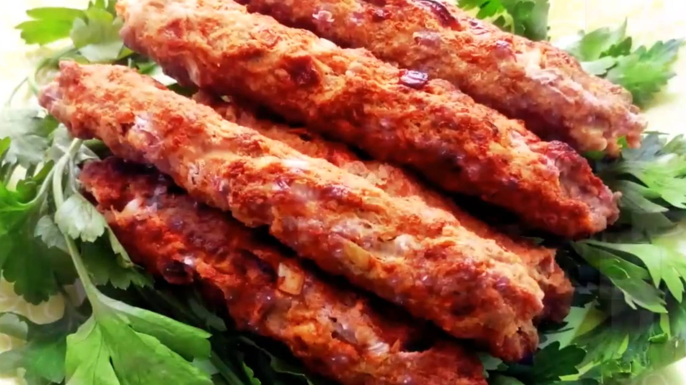 Молотый шашлык по - узбекски 'Люля-кебаб'! Очень вкусно!