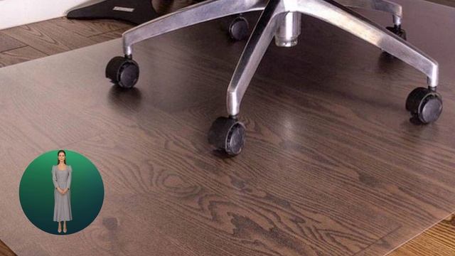 коврик под кресло и стул на пол.