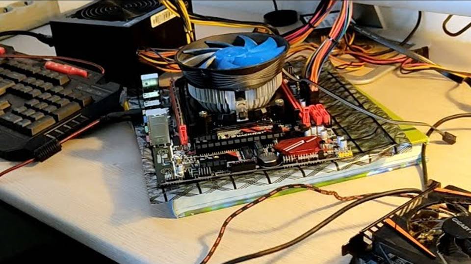 Machinist X99-RS9 🙏 первый запуск материнской платы с АлиЭкспресс