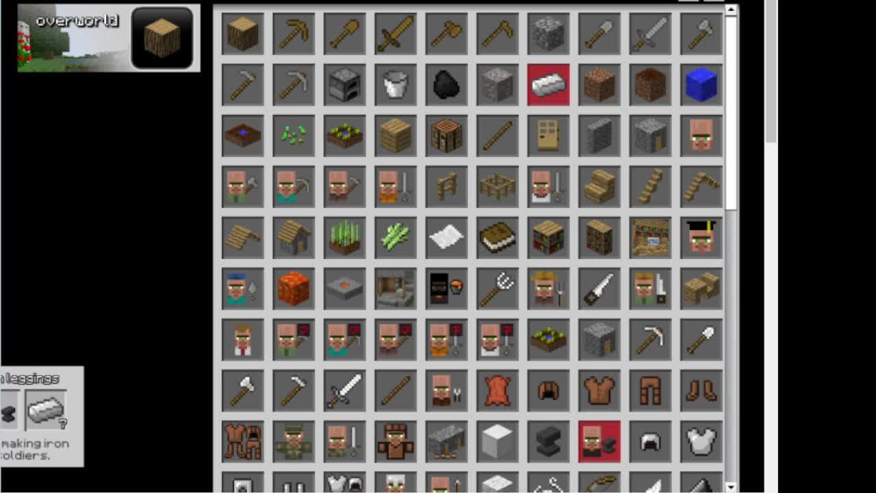 Майнкрафт крафтинг