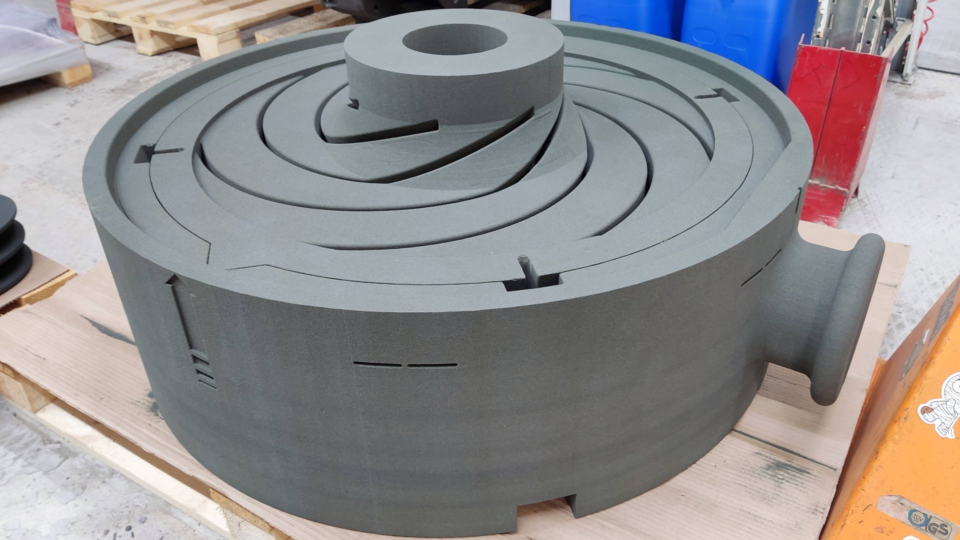 Стержни рабочих колёс напечатанные на 3Д принтере