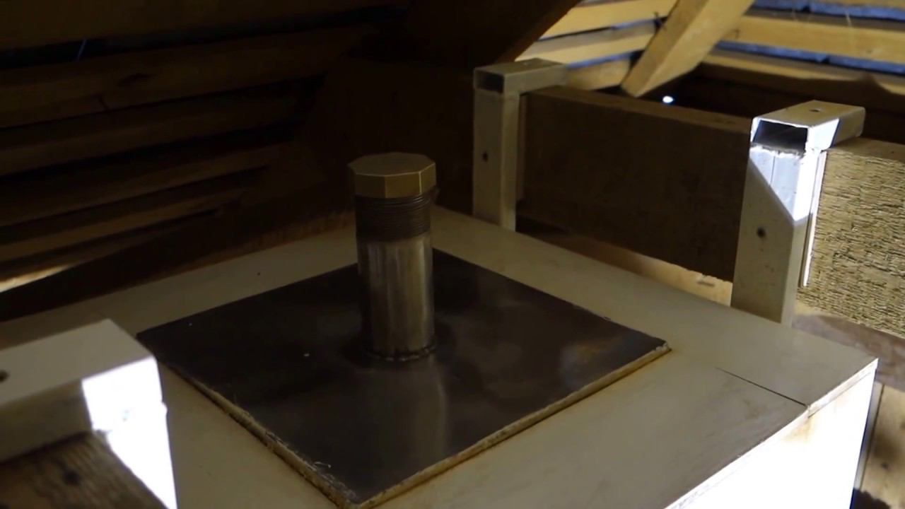 Расширительный бачок. Zota Pellet 15. Часть 4.