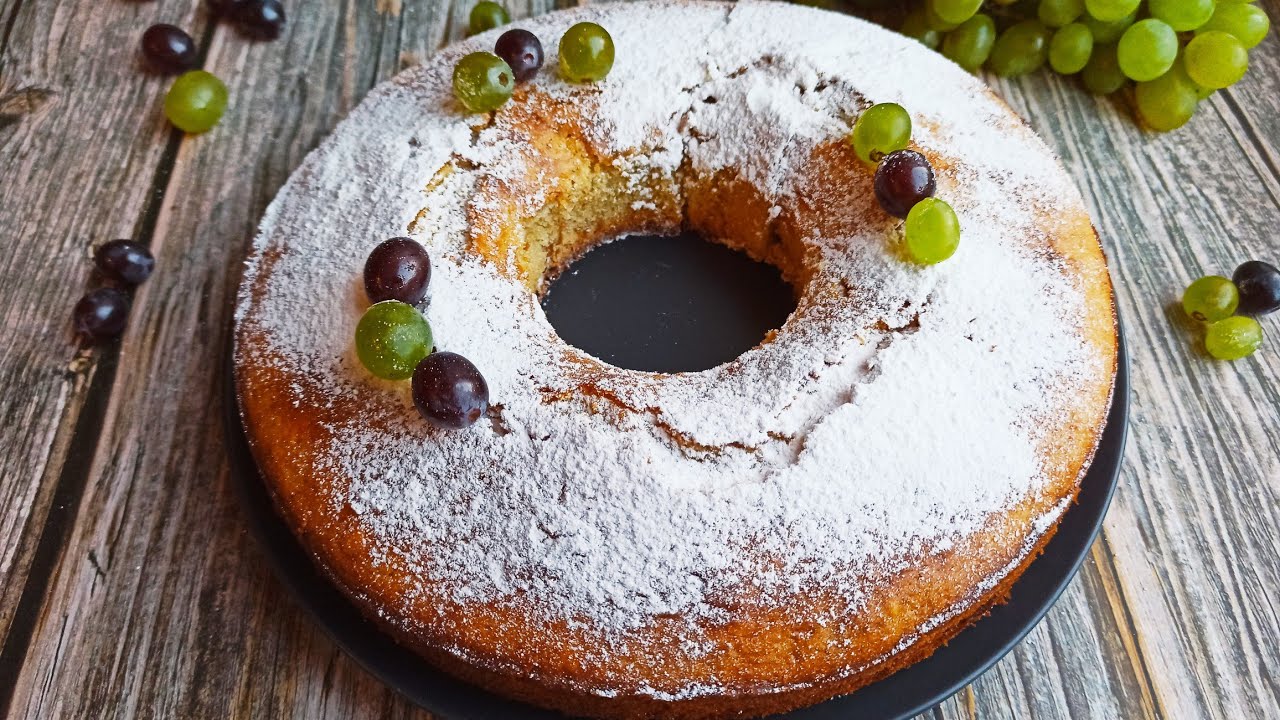 Воздушный и нежный КЕКС как в детстве! Влажный кекс с ягодами и орехами ?