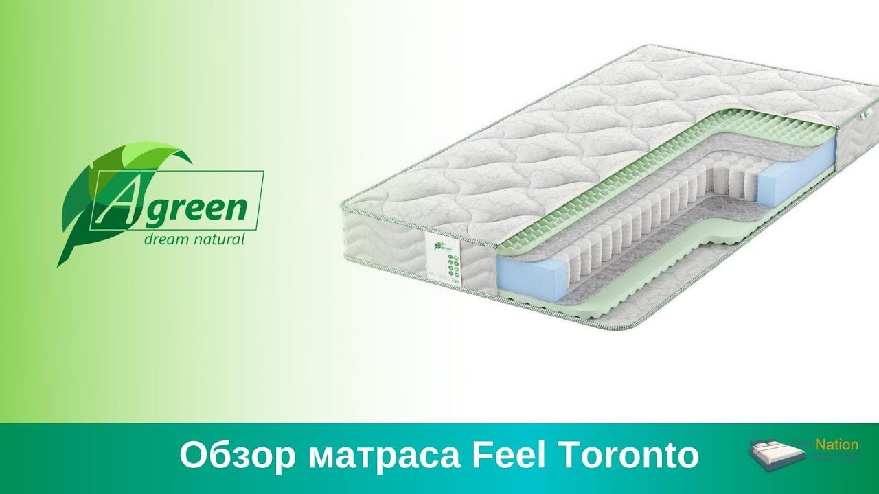 Матрас Feel Toronto - видео обзор интернет магазина Relaksan