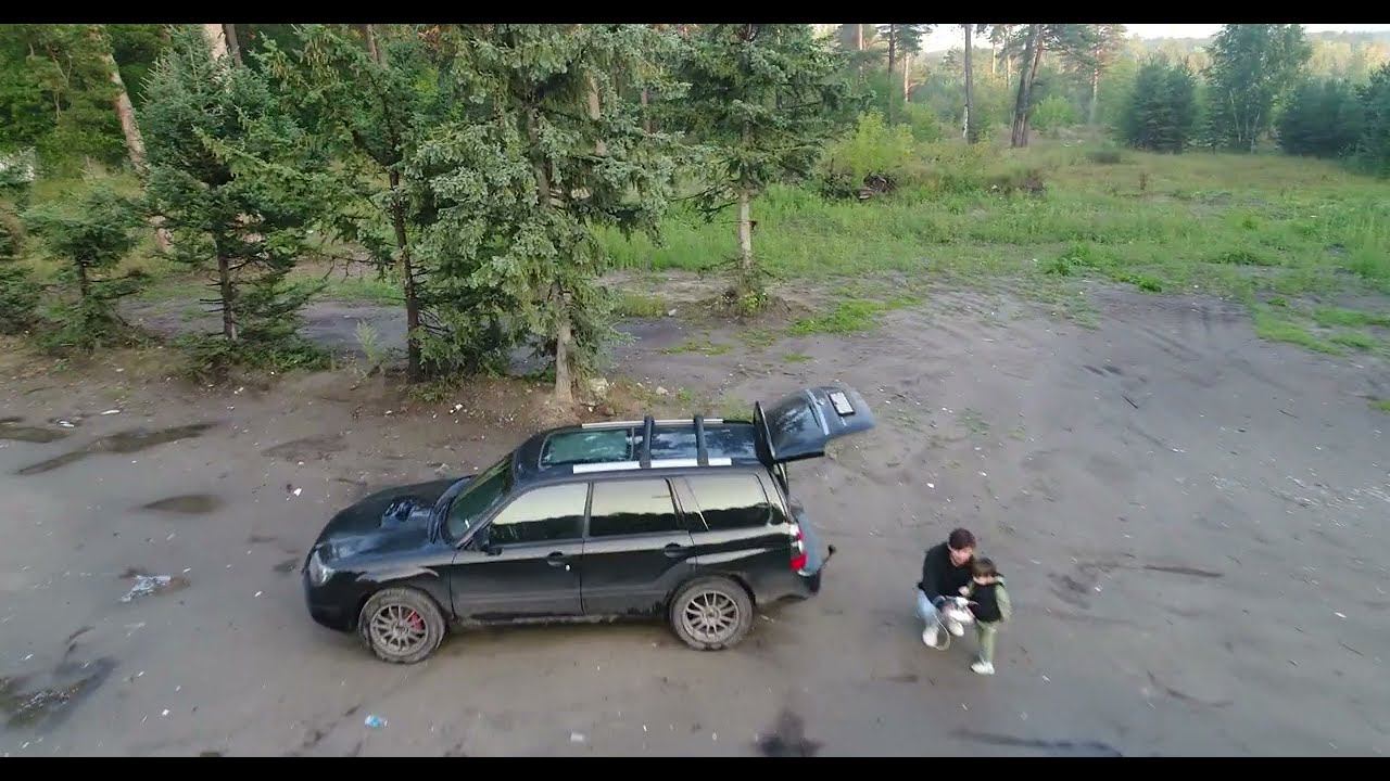 Полёты над ленточным бором