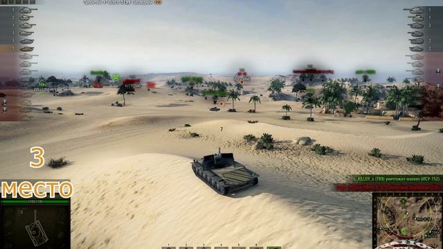 ТОП-5 наиболее популярных танков 8 уровня в World of Tanks [патч 0.9.13]