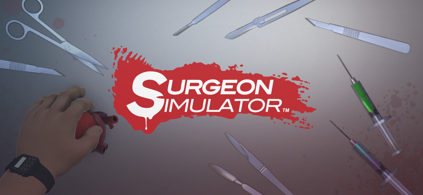 Играю в игру surgeon simulator