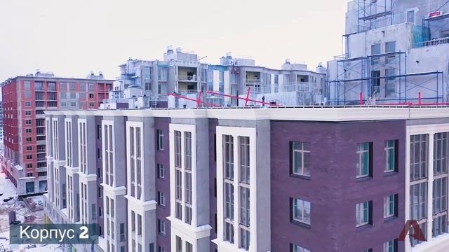 Облётка квартала Modum. Январь 2022