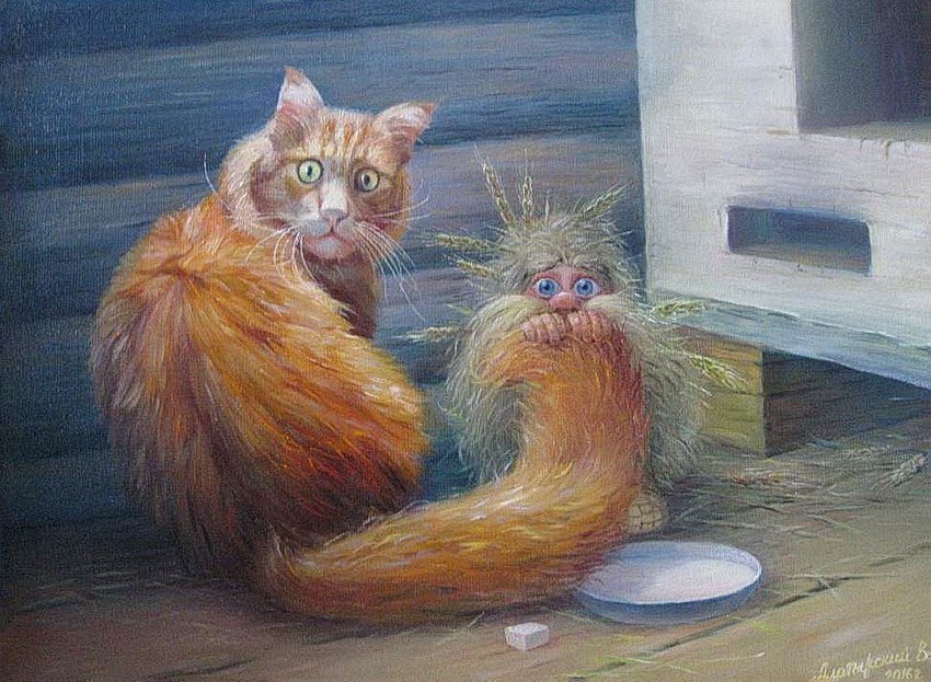 с юмором о котах и кошках . часть 6