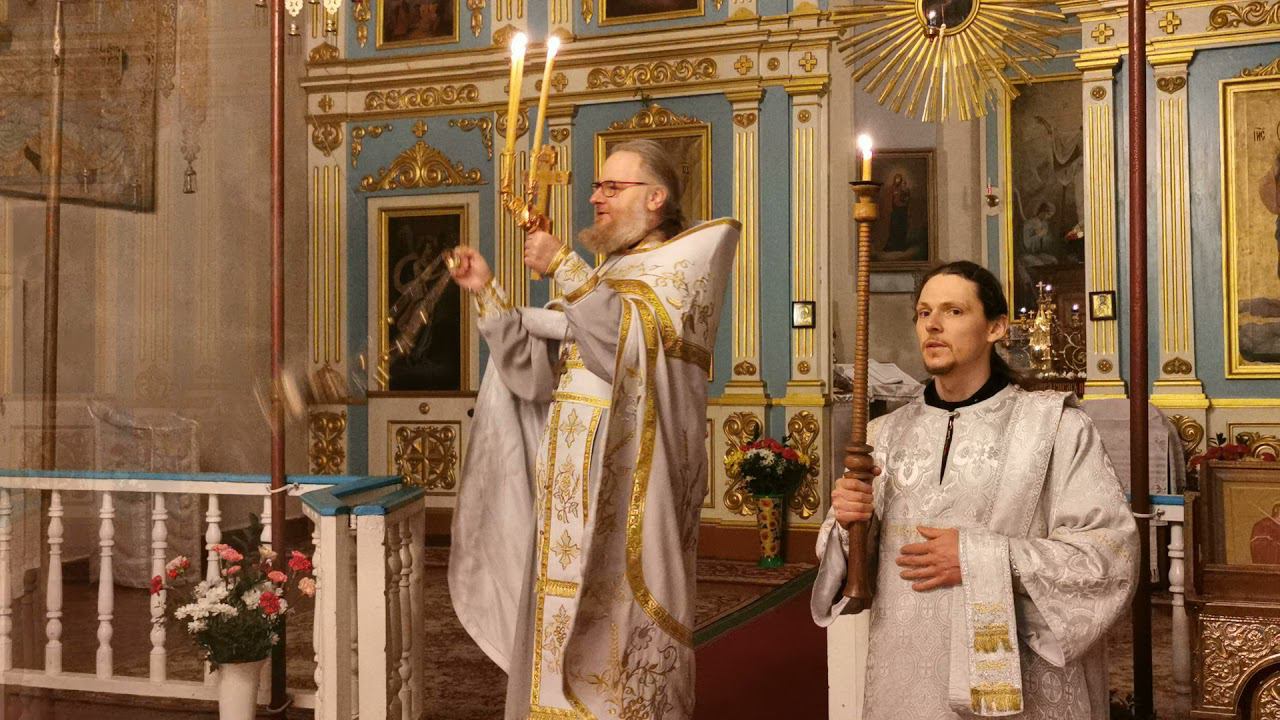 2 мая 2021 года. Раков. Храм Преображения Господне. Пасха. Праздничная служба.