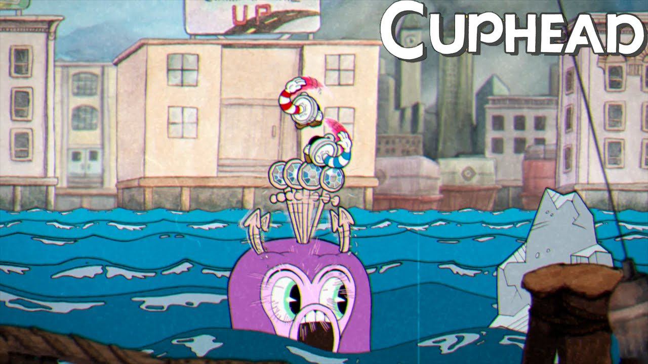 Cuphead #16 | Агрессивные морепродукты