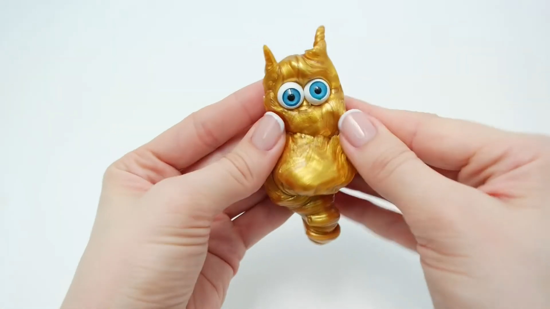 Жвачка для рук Nano Gum «Мега цвет» Золото