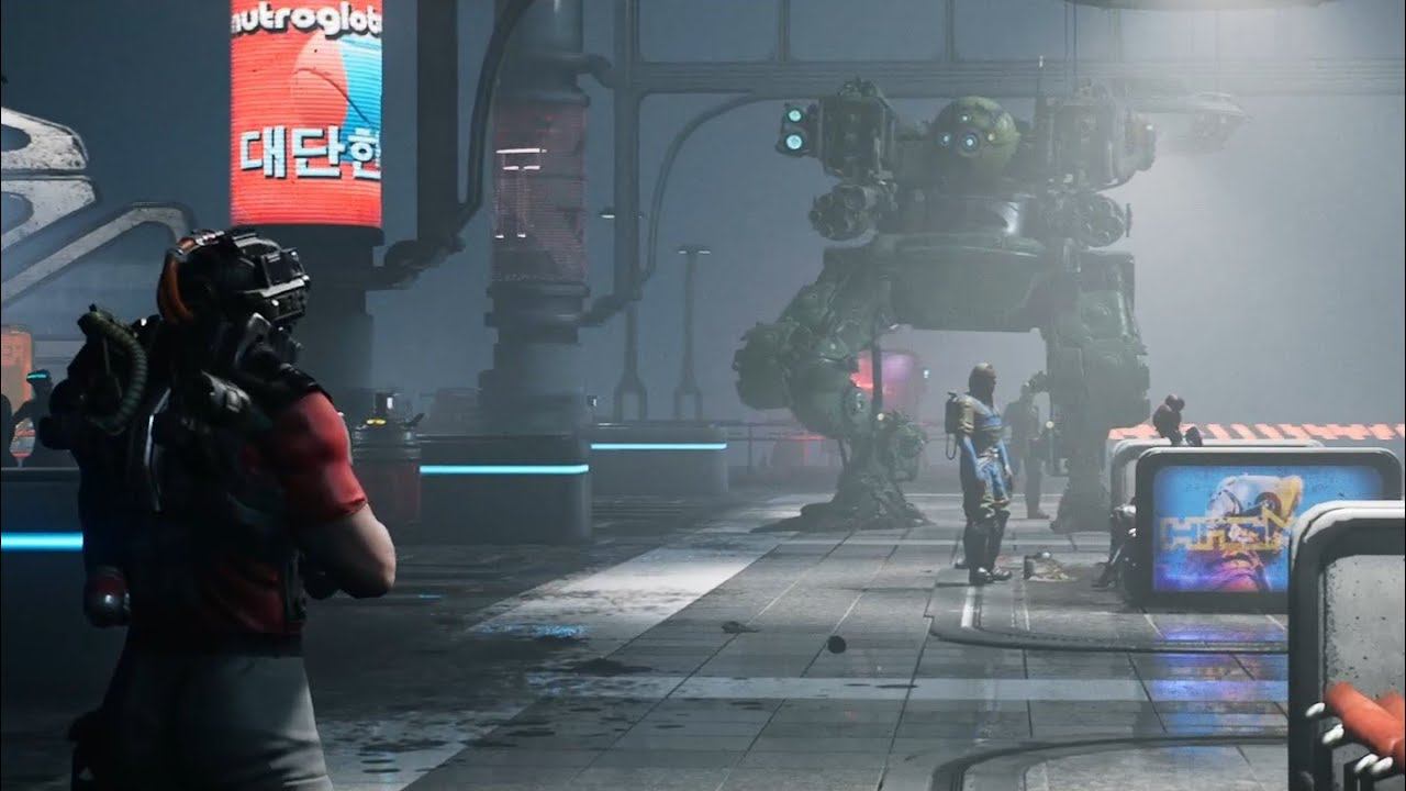 Прохождение The Ascent. Стрим 04.04.2023