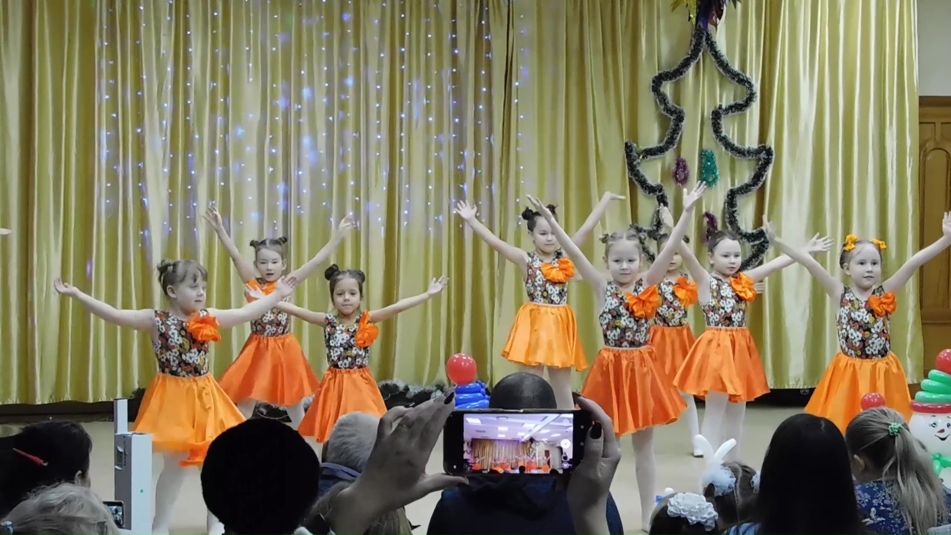 2022г. 27 декабря. Детская школа искусств. концерт. ч.2. Мариинский Посад