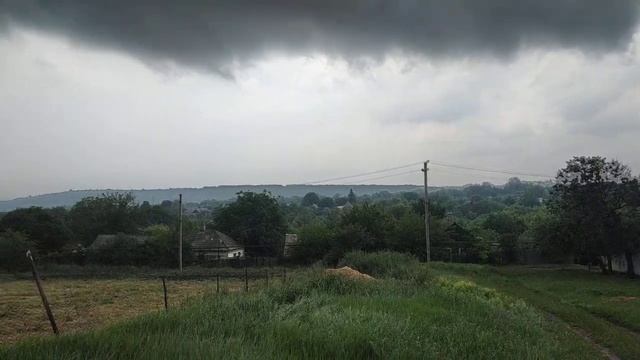 Смерч в Пархоменко Луганская обл. ЛНР