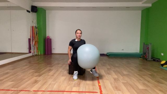 сведения сидя фитбол