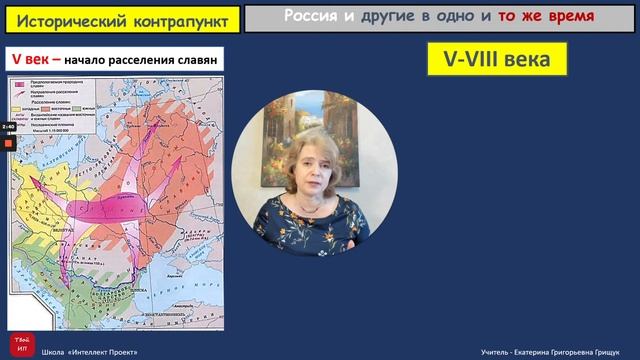 V-VIII века. Россия и другие в одно и то же время