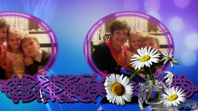 Бесплатный   проект для Proshow Producer С Днём рождения, подружка!