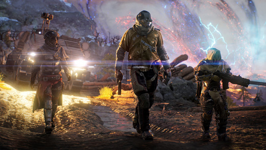 Наконец дождались-Outriders во всей красе....