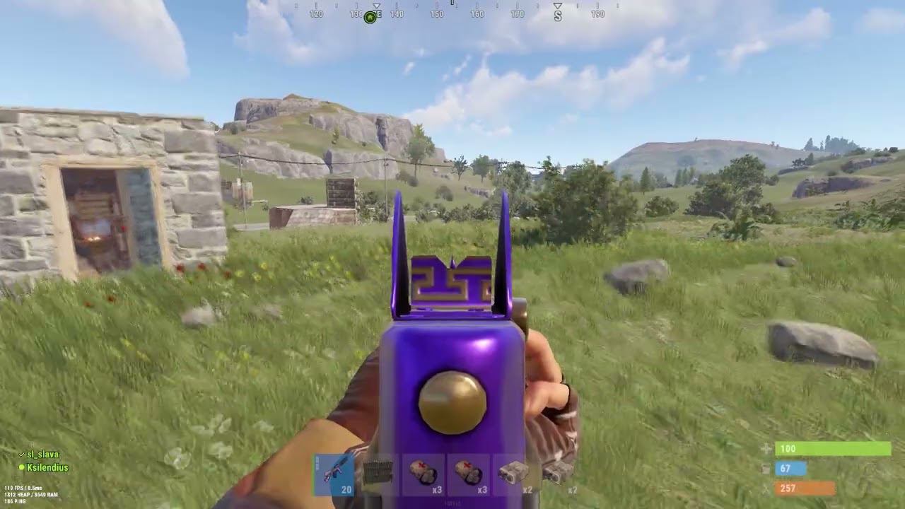 рейдим богатого соседа в расте