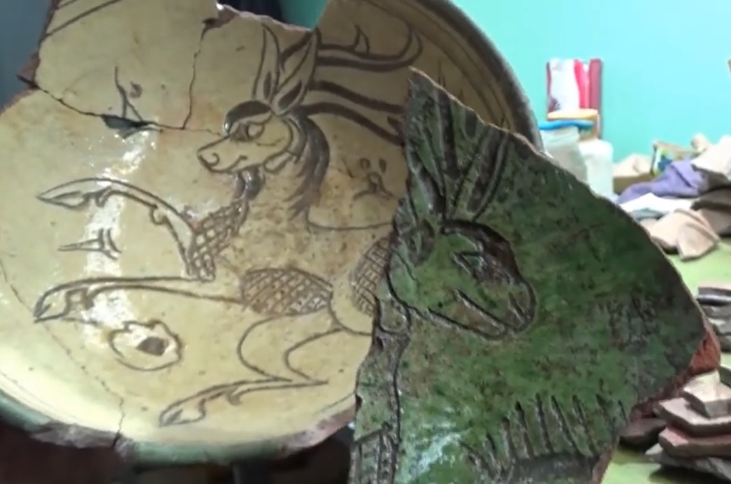 Лань похожая на зайца из раскопа по улице Московская, 39