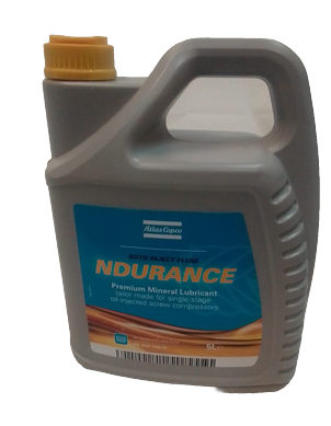Масло компрессорное  Atlas Copco Ndurance Roto inject fluid 1630114600 (5 литров). Compressor oil
