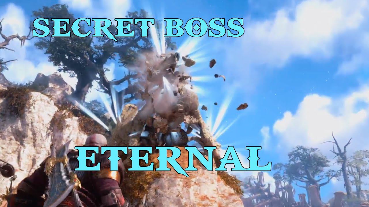 God of War Ragnarok - The Everlasting Secret Boss | Секретный Босс Вечный