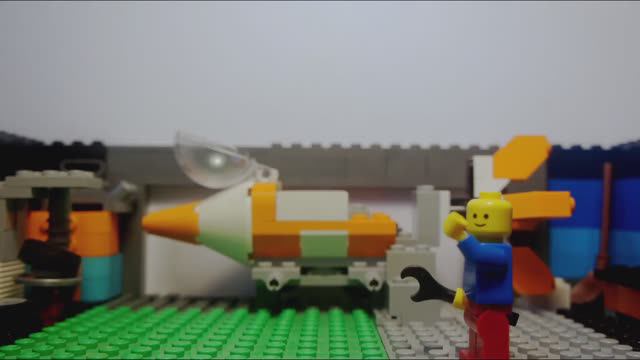 LEGO мультик "Кристалл" - Stop motion