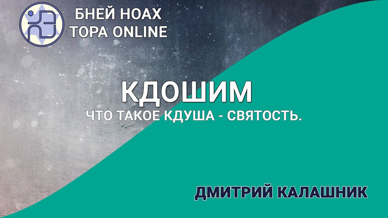 Что такое Кдуша - Святость. Недельная глава Кдошим