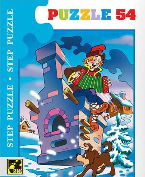 Пазл Емеля, Любимые сказки - собираем пазлы для детей | Polinka-Vitaminka