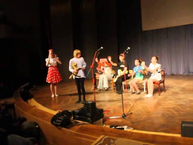 Театр-студия "7-й урок"  Сценка "Досчитай.."