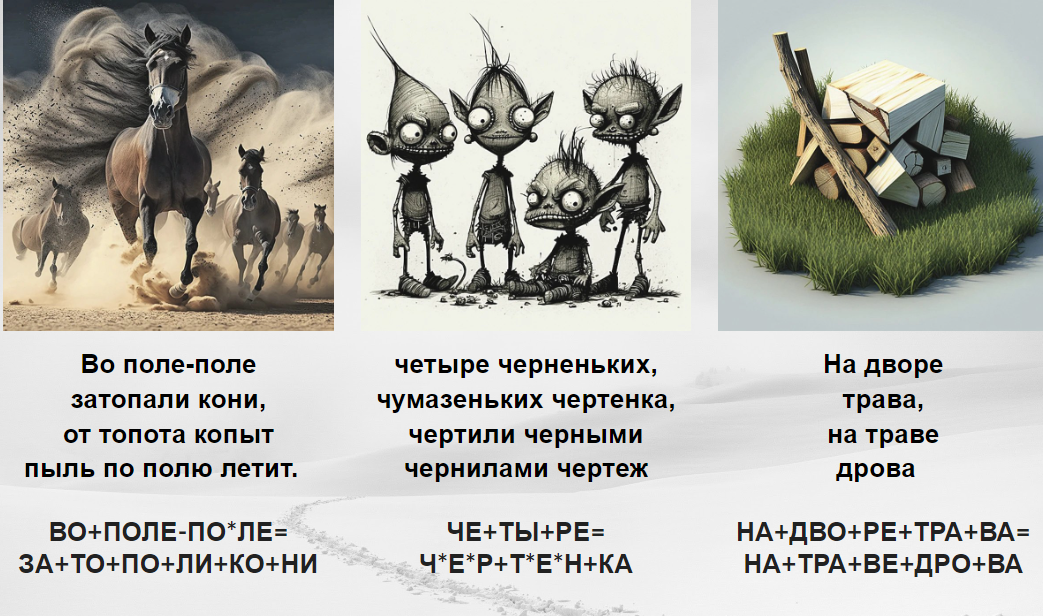 РЕБУСЫ ДЛЯ ИСКУССТВЕННОГО ИНТЕЛЛЕКТА