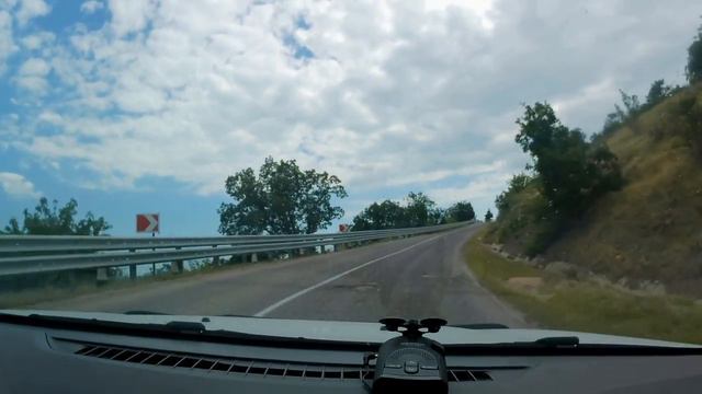 Из Нижневартовска в Крым на машине. Часть 13. Серпантин до Алушты