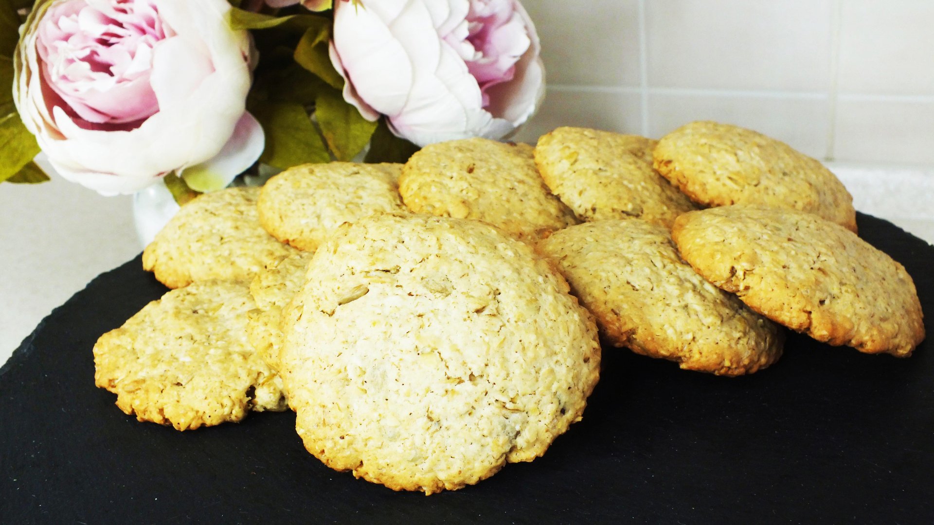 Овсяное печенье с семечками