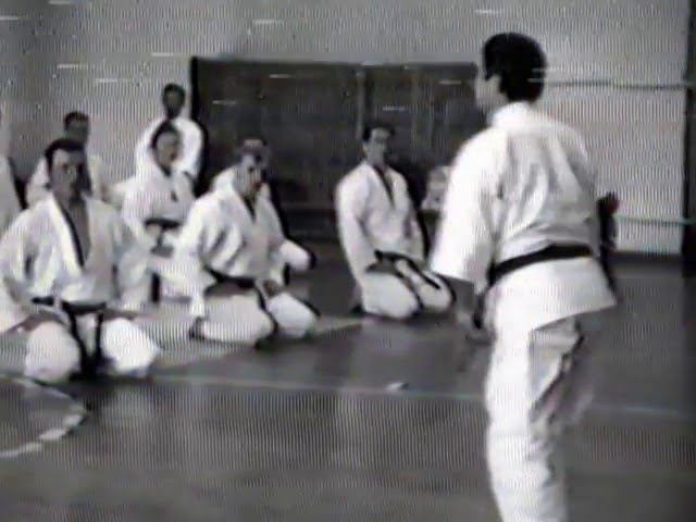 Начало Окинава Годзю Рю каратэ до в России Семинар Окинава Годзю Рю каратэ до Алма Ата 1991-10