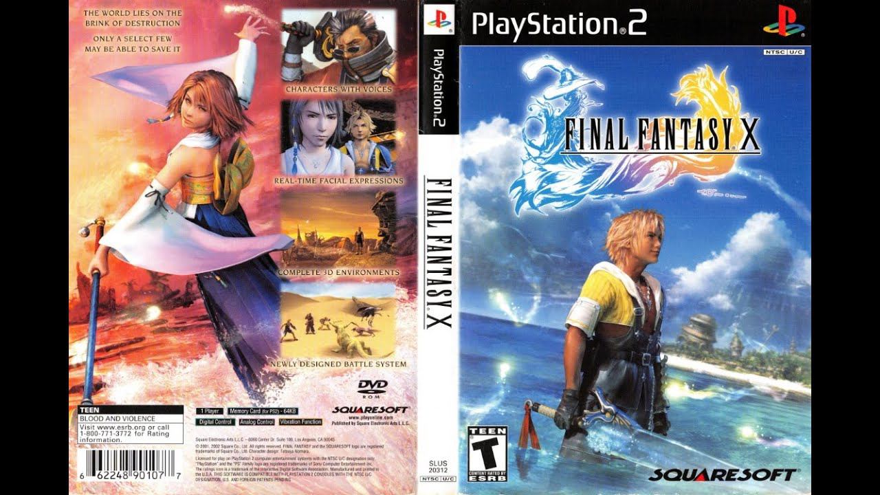 Знакомство с серией Final Fantasy (FF X International на PS2)
