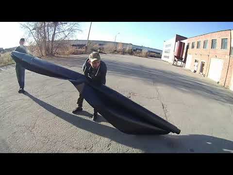 Потолок и стены из геомембраны. Берлога Project часть 20.